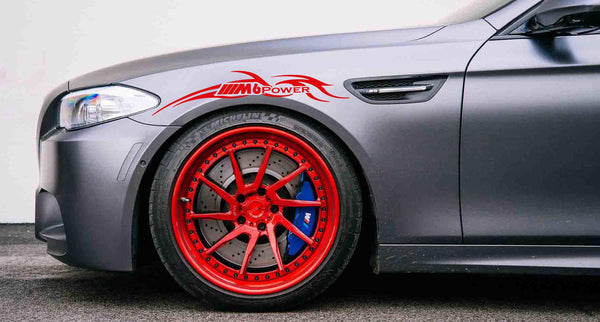 Graphics Decal Stickers Car Racing Sticker for BMW M6 – Brothers Graphics