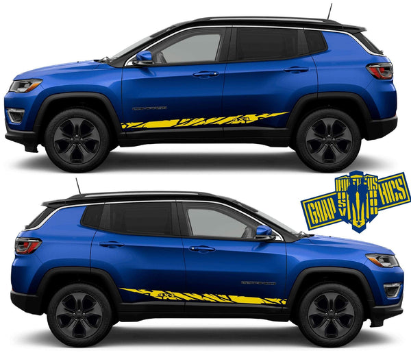 Graphics Decal Stickers Vinyl Decal Sticker for Jeep Compass – Brothers ...