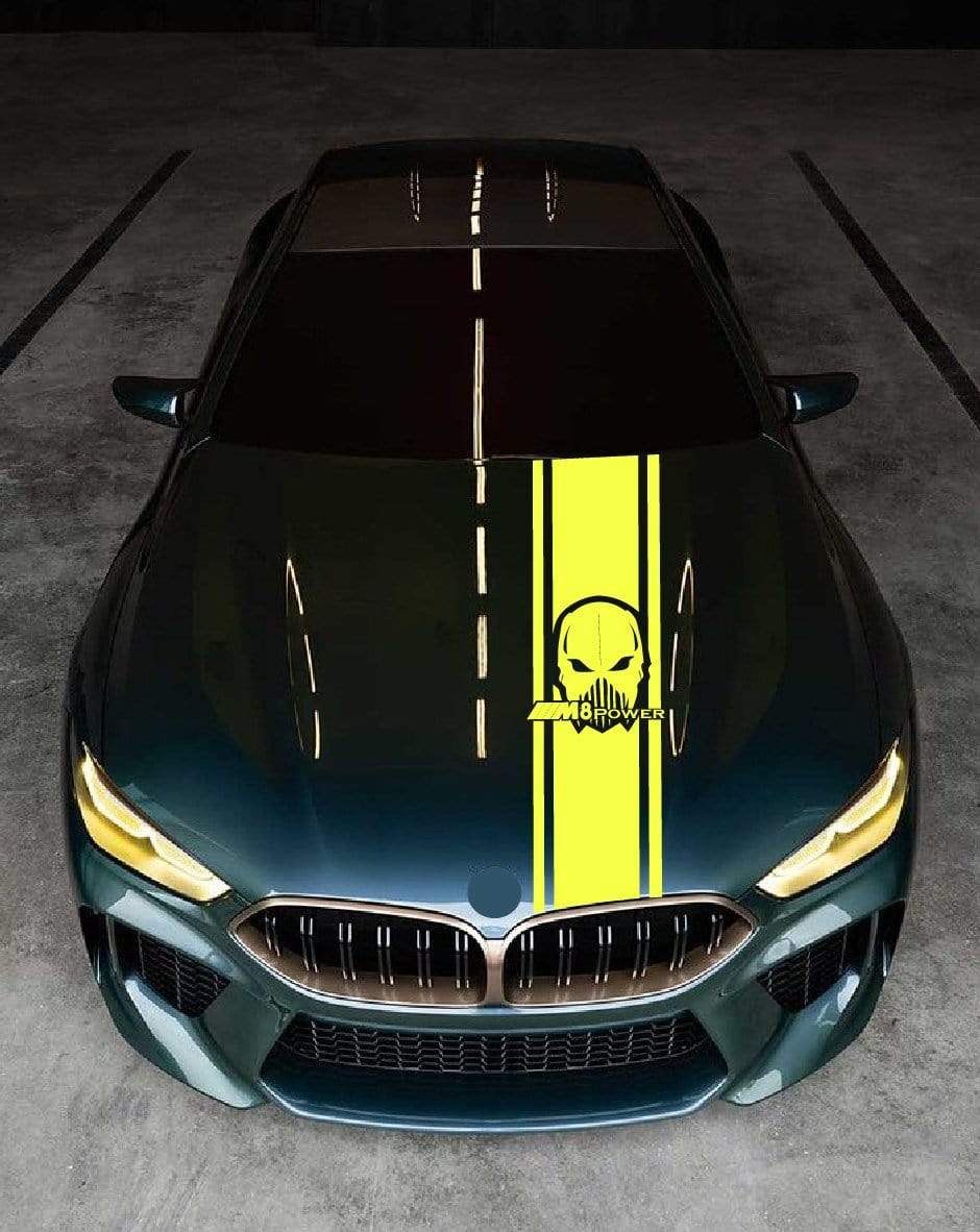 Graphics Line Sticker Vinyl Stripes For BMW M8 bmw m stripes sticker ...