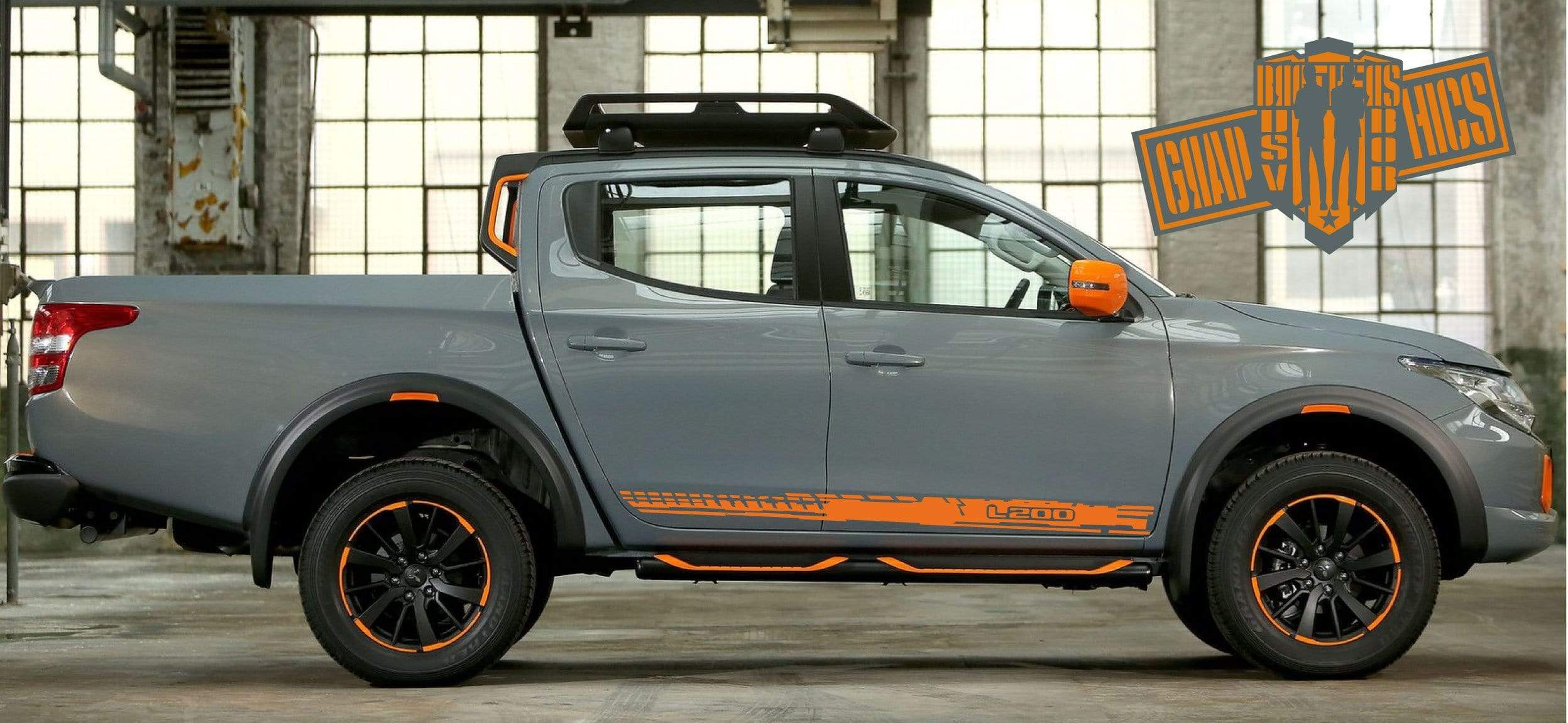 mitsubishi stickers mitsubishi decals mitsubishi l200 warrior stickers ...