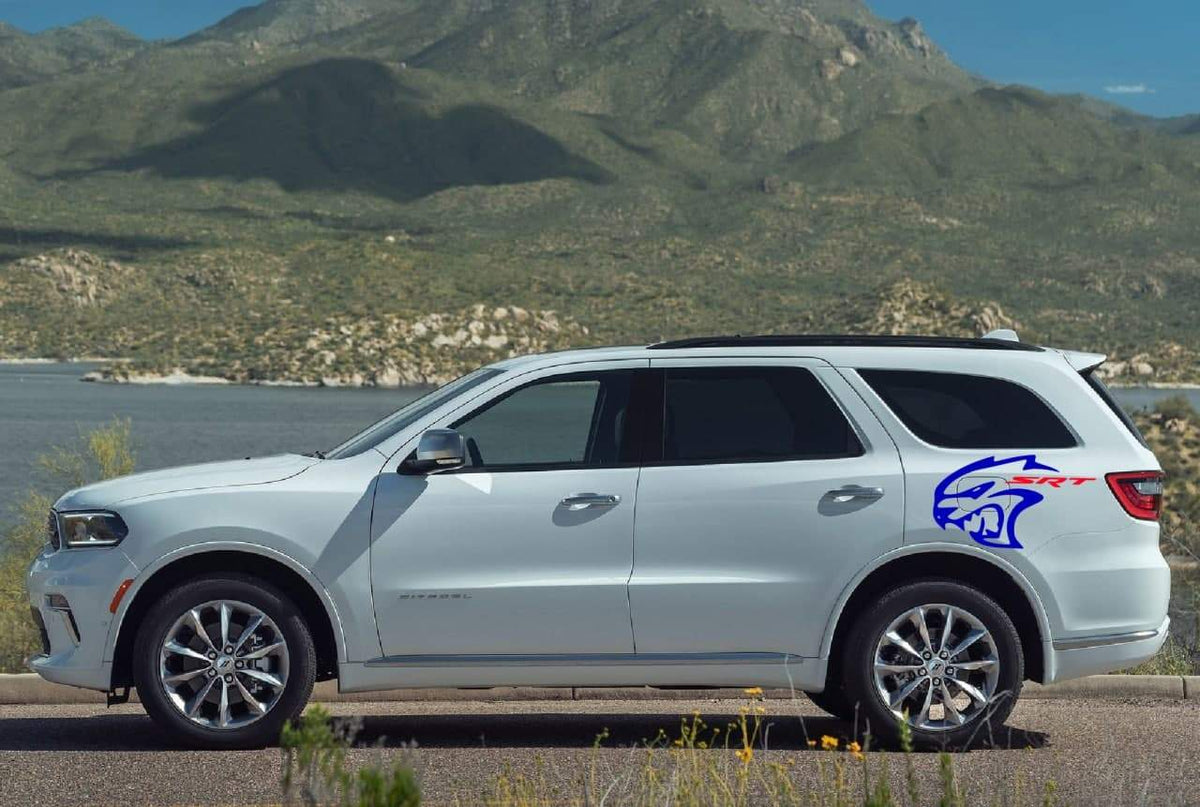 Premium Vinyl Stripes Compatible with Dodge Durango Hellcat Graphic ...