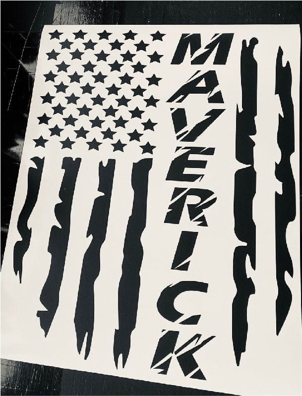 Hood USA Flag Design Stickers Universal Decals Ford Maverick – Brothers ...