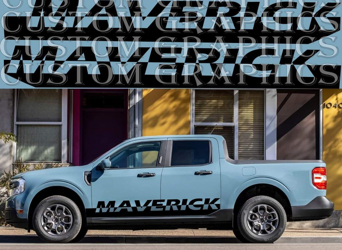 Logo Design Stickers Decals Vinyl Graphics Ford Maverick – Brothers ...
