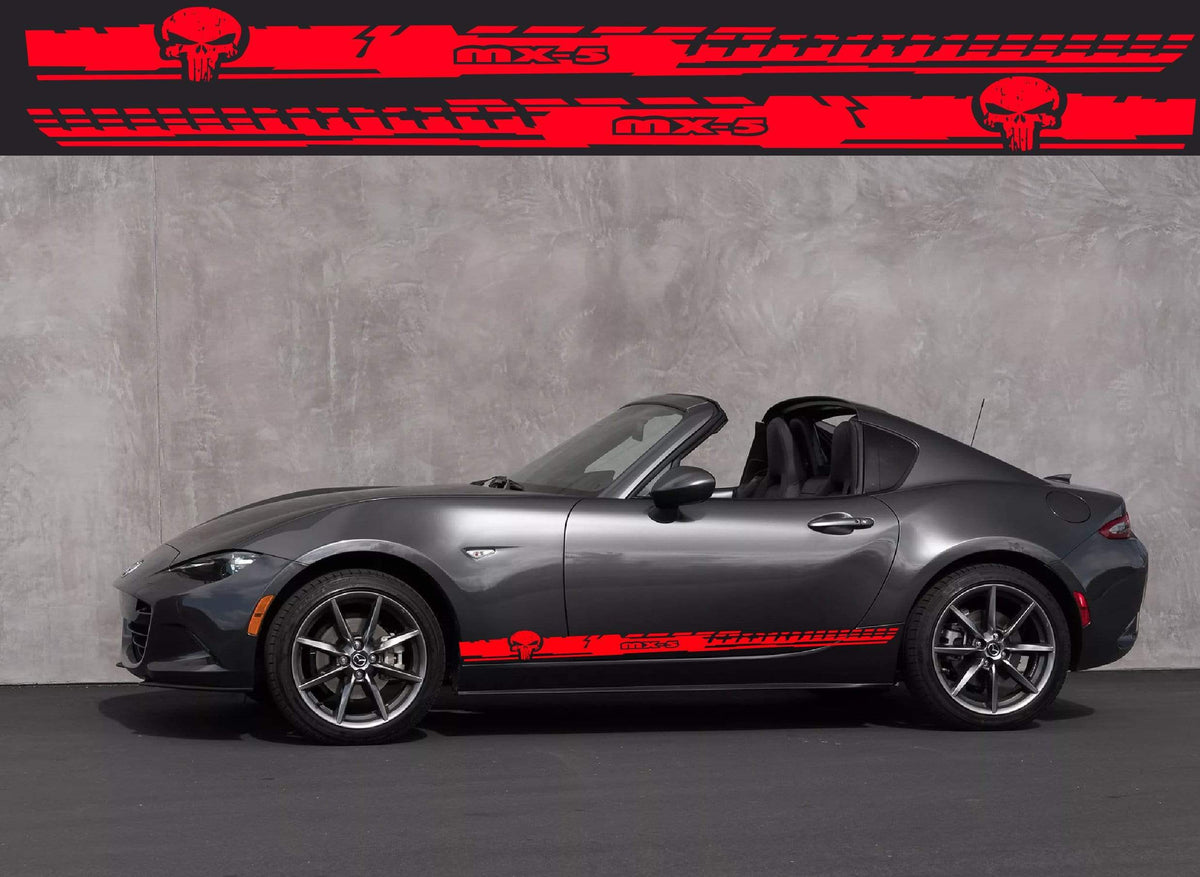 Mazda miata stickers Skull Graphics For Mazda MX-5 mx5 stickers ...