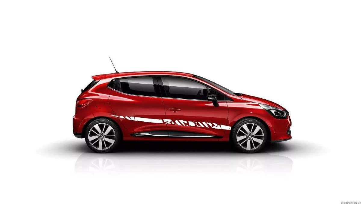 MODERN Line Graphic Gift renault stickers Racing Stripes for Renault C ...