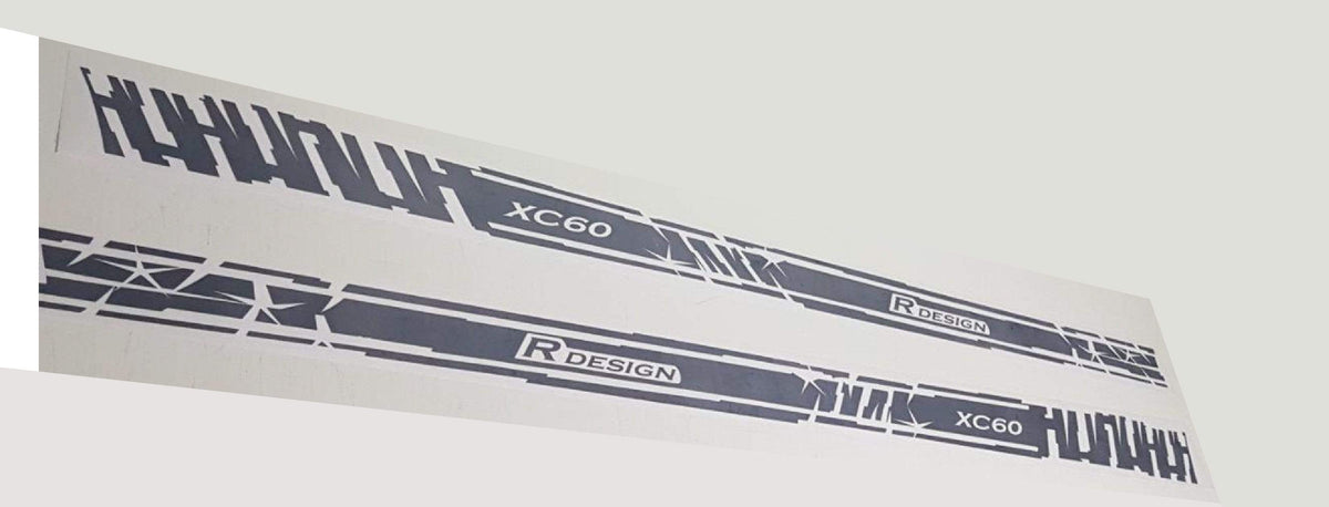 Premium Vinyl Sticker Compatible With Volvo XC60 Style Design ...