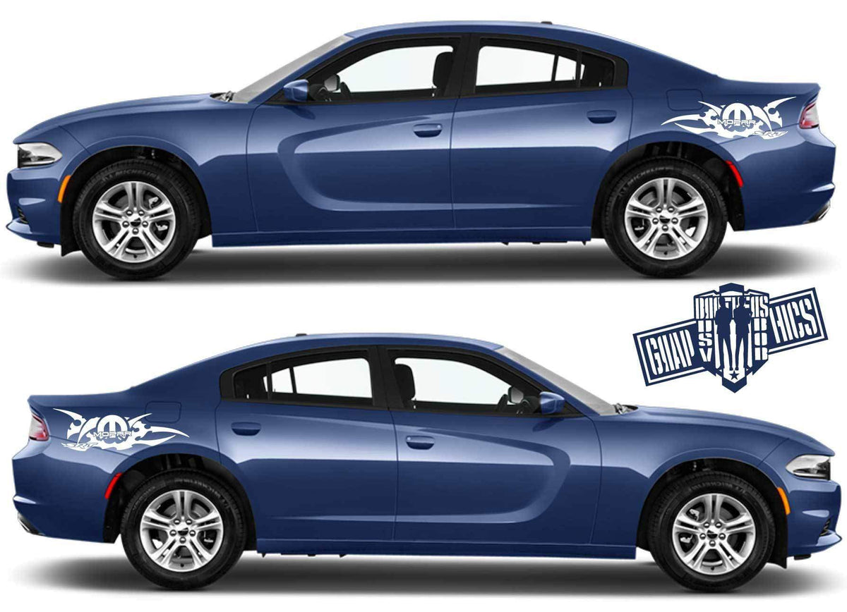 Vinyl Graphics Kit For Dodge Charger Stickers 2012 Dodge Charger vinyl ...
