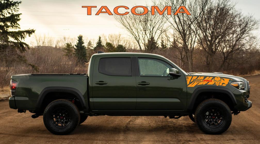 Racing Decals For Toyota Tacoma | TRD Decals | TRD Stickers – Brothers ...