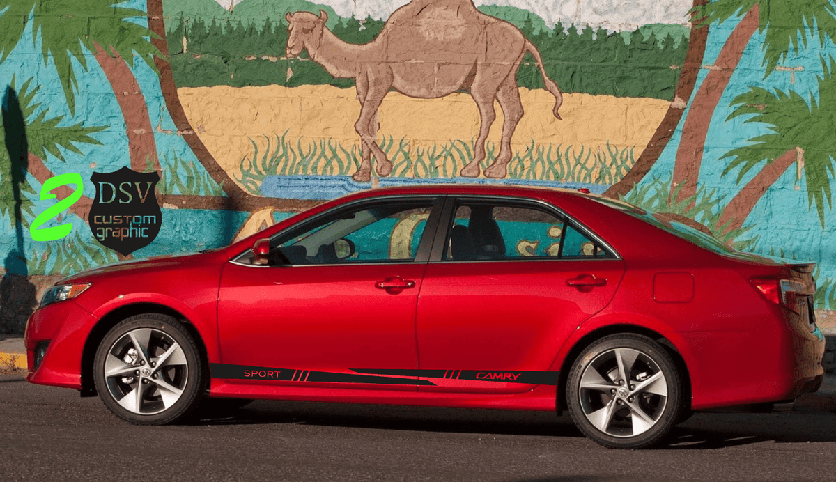 Toyota Camry racing stripes toyota camry vinyl decals toyota decals ...