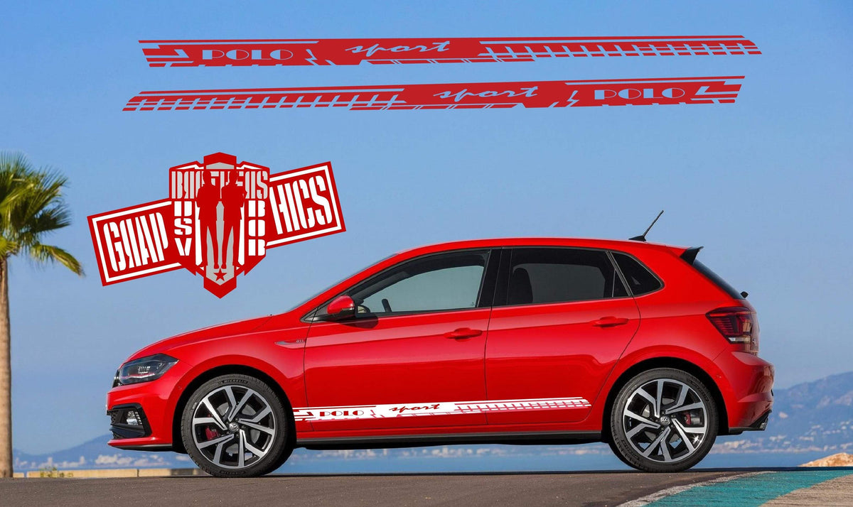 polo stickers polo decals vw polo graphics online vw polo stripes ...