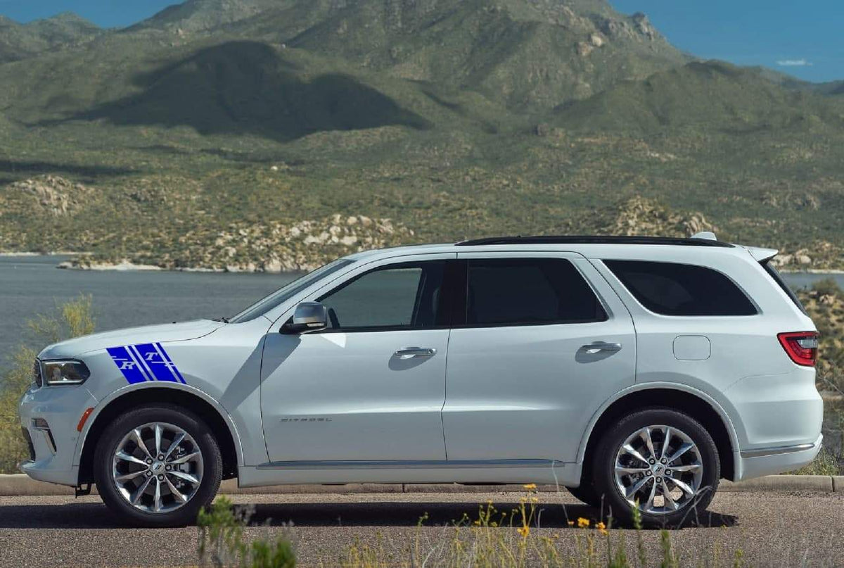 Premium Vinyl Stripes Compatible with Dodge Durango New Design RT ...