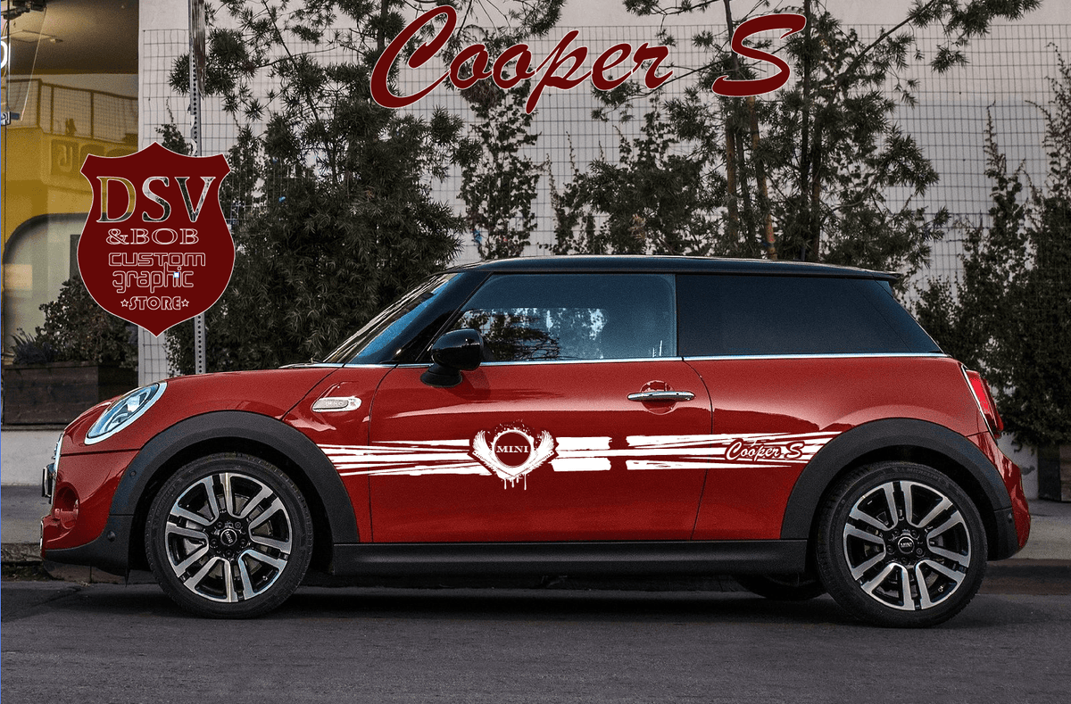 Decals Kit for Mini Cooper, Clubman, John Cooper, Countryman – Brothers ...