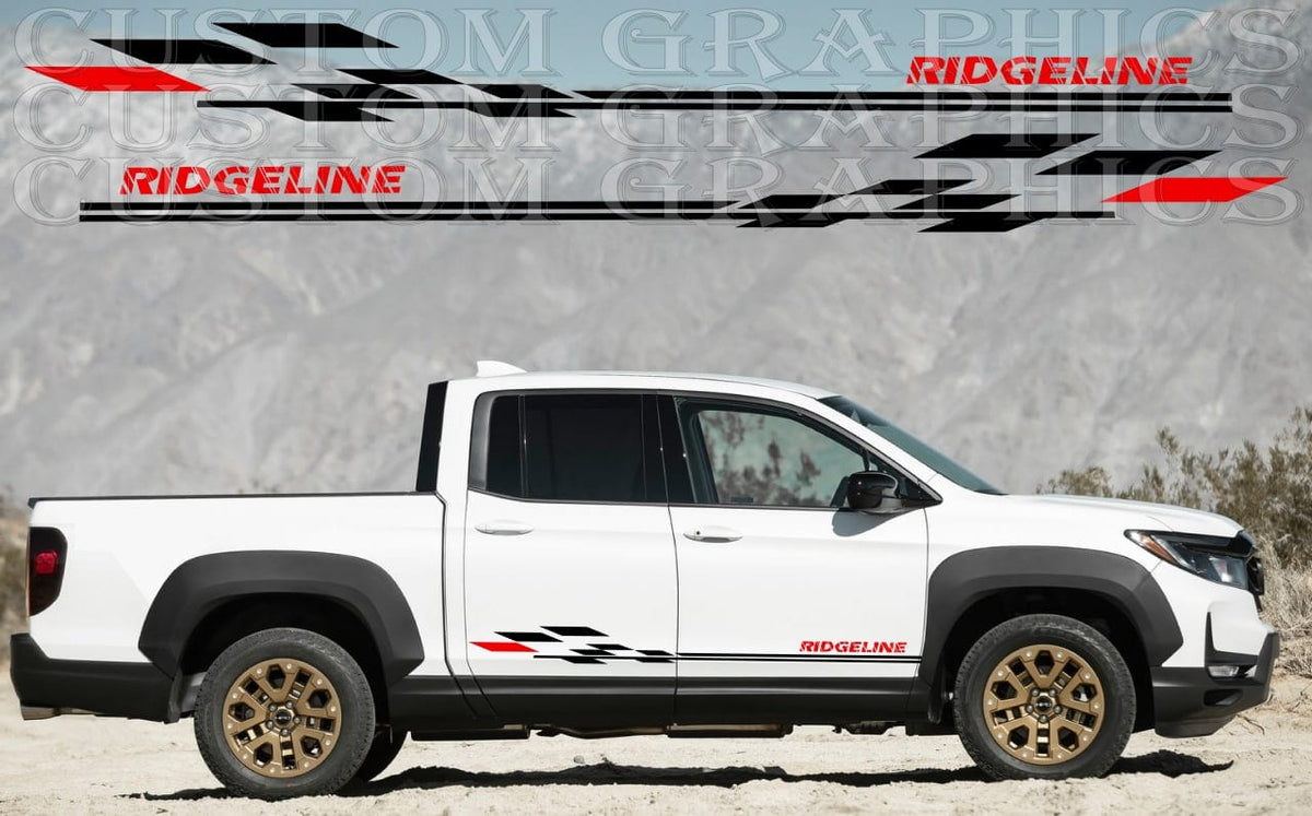 Stickers Compatible With Honda Ridgeline New Design Vinyl Decal ...