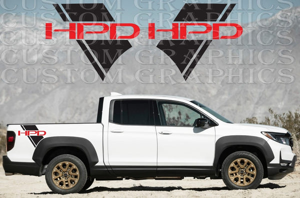 Stickers Compatible With Honda Ridgeline New HPD Design Vinyl Decal ...