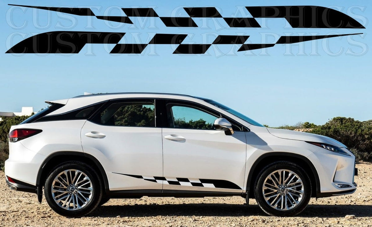 Premium Vinyl Stickers Compatible with Lexus RX350Stylish Car Styling ...