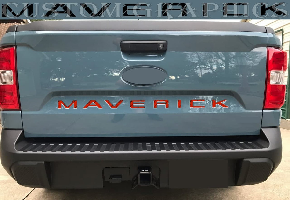 Tailgate Style Design Sticker Vinyl Graphics Compatible With Ford Mave ...