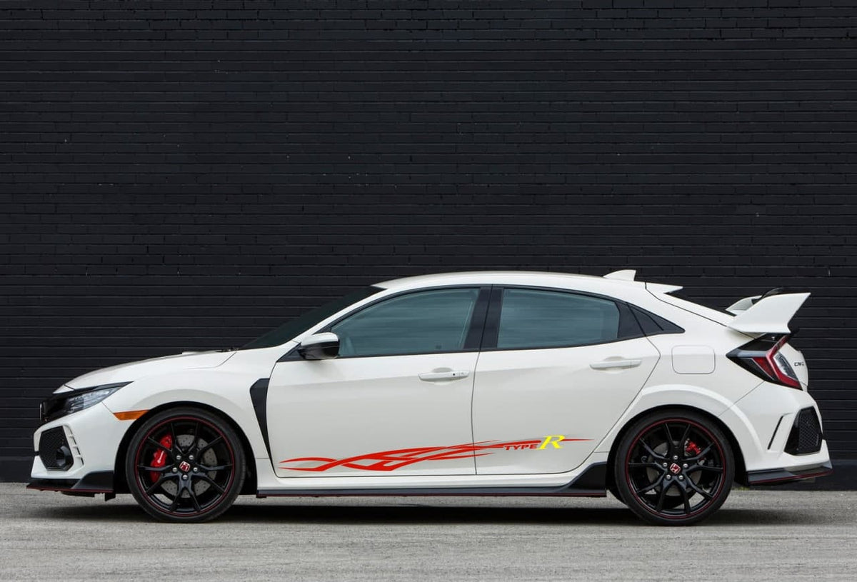 Tribal Graphic Line Stickers Compatible With Honda Civic – Brothers ...
