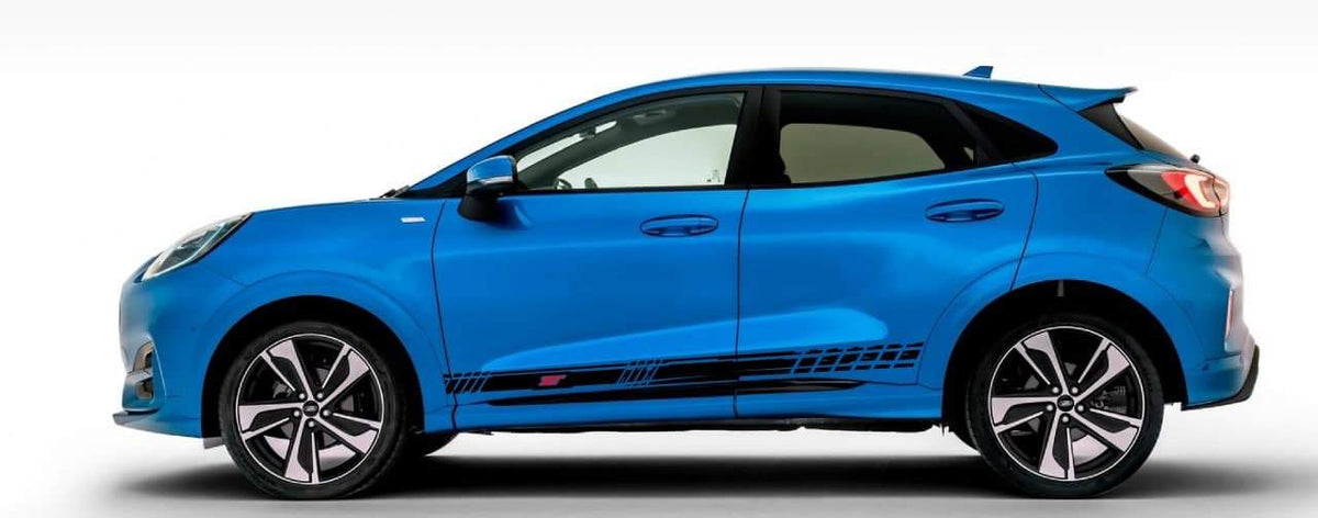 Unique Design Decal Sticker Figure Racing Stripes compatible with Ford ...