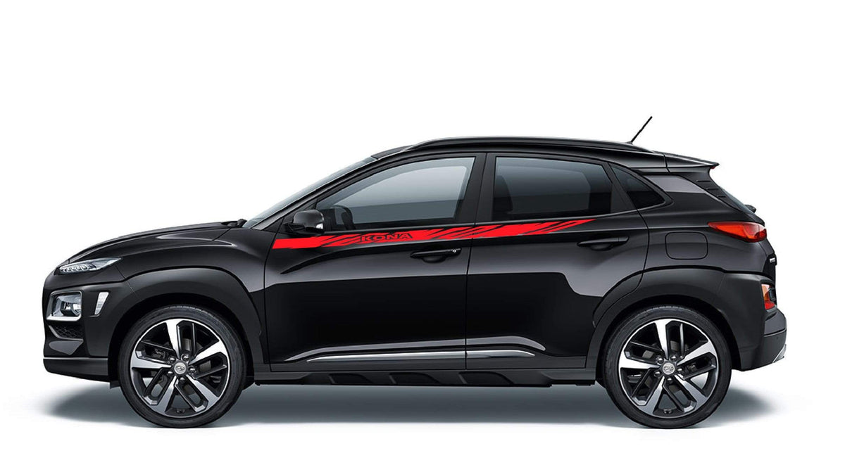 Premium Quality Stickers Compatible with Hyundai Kona Personalized Uni ...