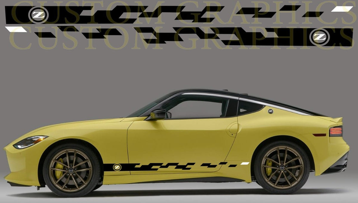 Vinyl Stripes Compatible With Nissan Z Sticker Decals Logo Design ...